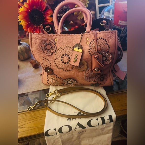 Coach | Bags | Rare Sold Out Everywhere Coach 941 Rogue 31 In Peony ...
